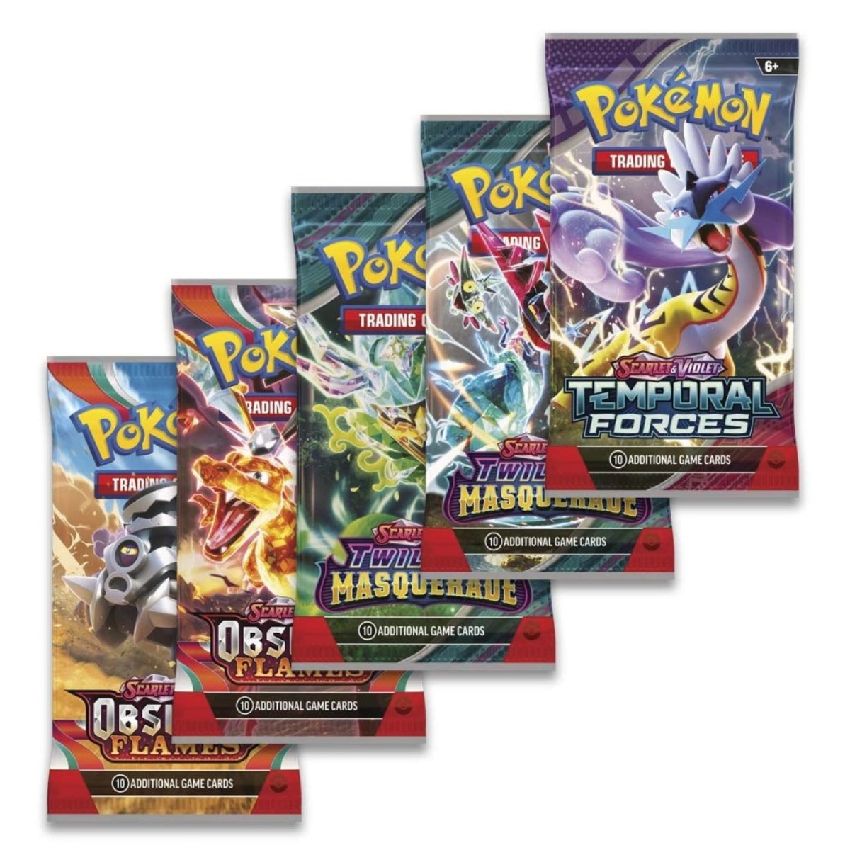 Walking Wake ex Paradox Clash Legends Scarlet & Violet Pokemon Tin ...